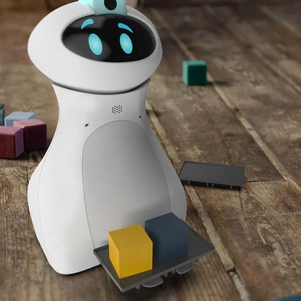 TTS Oti-Bot Coding Robot with 1 Forklift Bundle Pack, Educational STEAM Rechargeable Block-Based ...