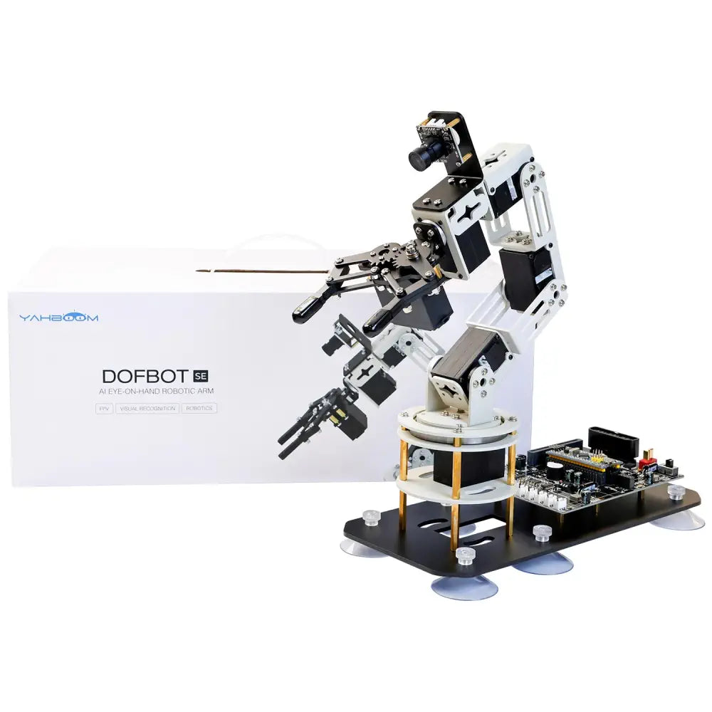 Dofbot Se Ai Vision Robotic Arm With Ros2 Python Programming Virtual Machine Version Robotshop