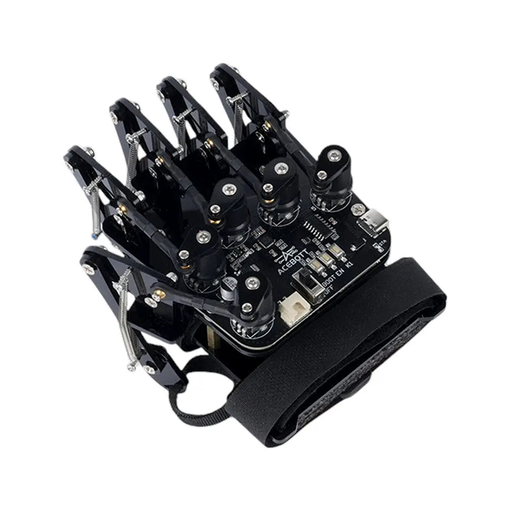 ACEBOTT Motion-Sensing Glove w/ 5 Encoders & Accelerometer & Enhanced ESP32 Controller for Robot ...