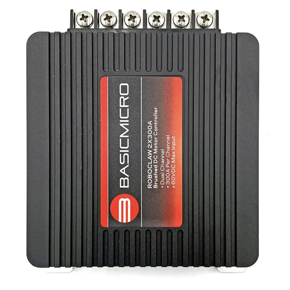 Basicmicro RoboClaw 2x300A, 60VDC Motor Controller - RobotShop