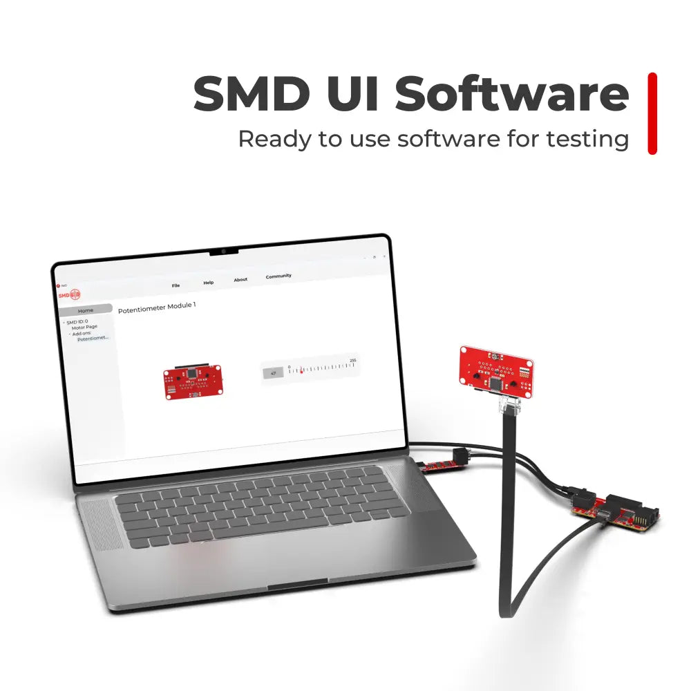 Potentiometer (Knob) Sensor Add-On Module for ACROME SMD Products - RobotShop