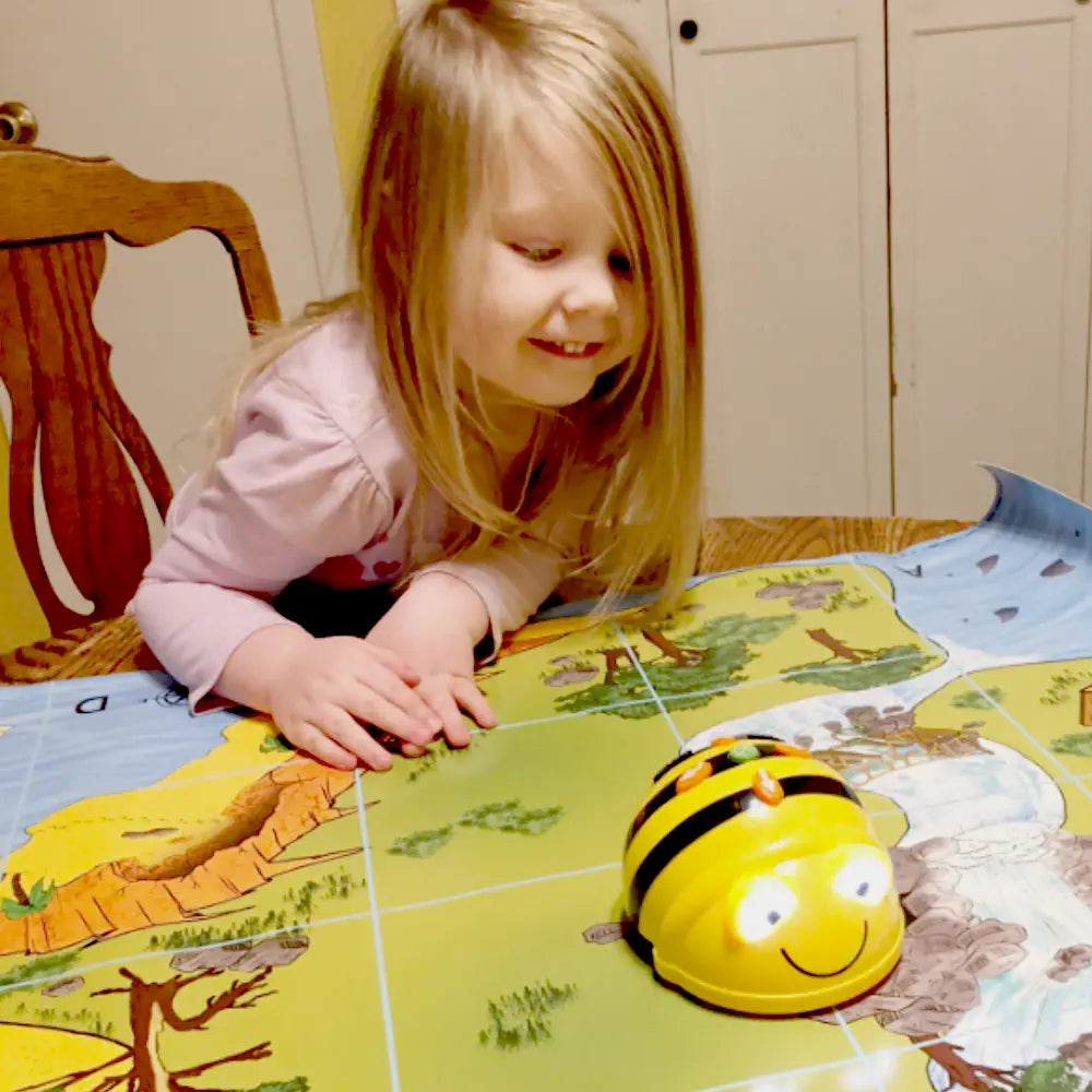 TTS Treasure Island Mat for Bee Bot and Blue Bot Programmable Floor Robot Activity Mat - RobotShop