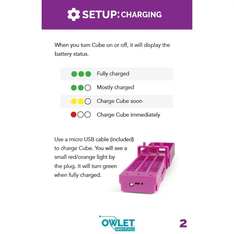 Cube Teacher Guide - RobotShop