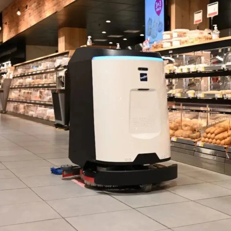 Deepblue AI Professional Floor Scrubber Robot Baby Orca - RobotShop
