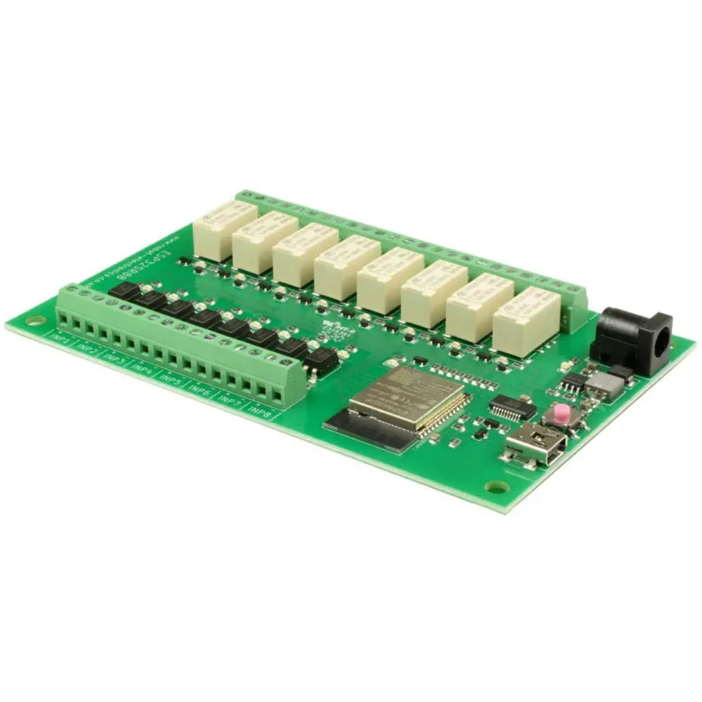Relés de 8x1A ESP32SR88 WIFI de Devantech - RobotShop
