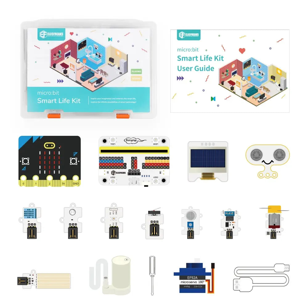 Kit de Vida Inteligente micro:bit ELECFreaks (s/ micro:bit) - RobotShop