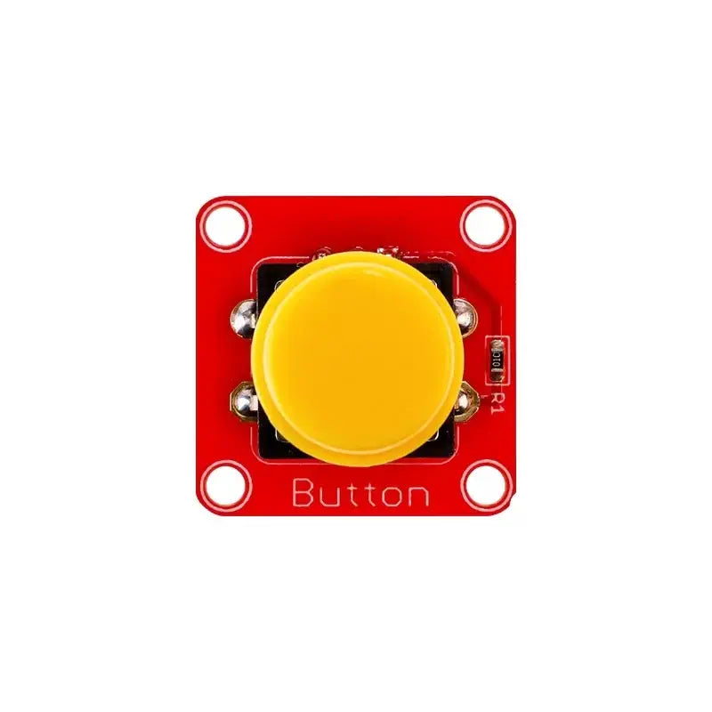 Elecrow Crowtail Button 1.0 (Yellow) - RobotShop
