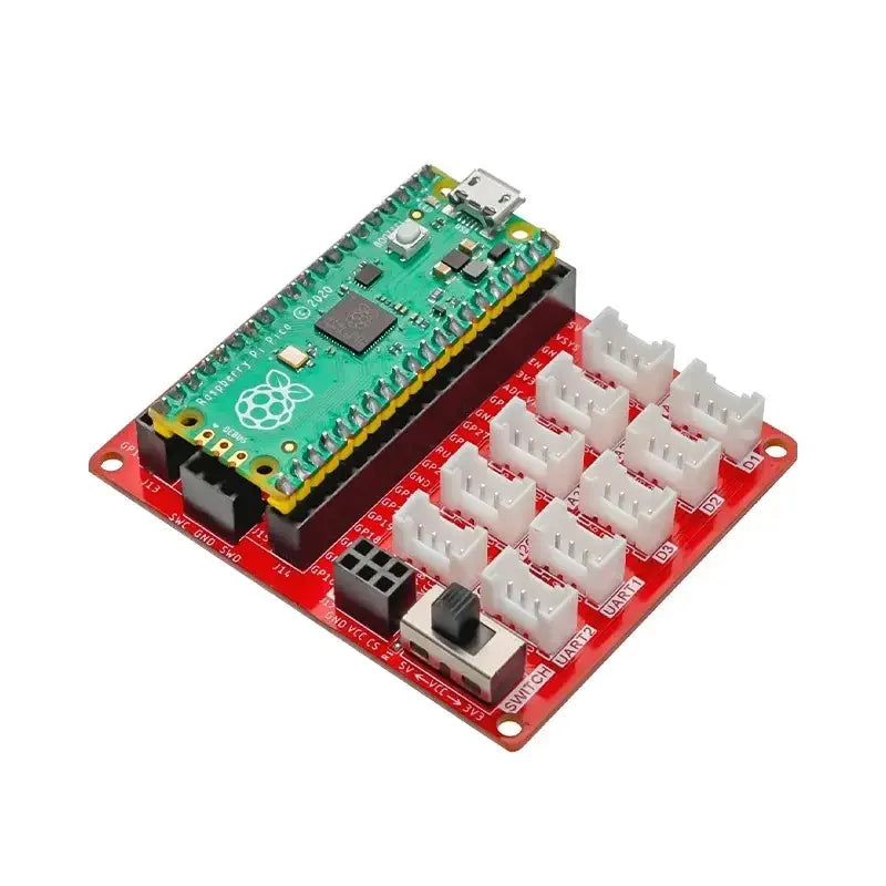 Elecrow Crowtail Shield for Raspberry Pi Pico (RP2040) - RobotShop