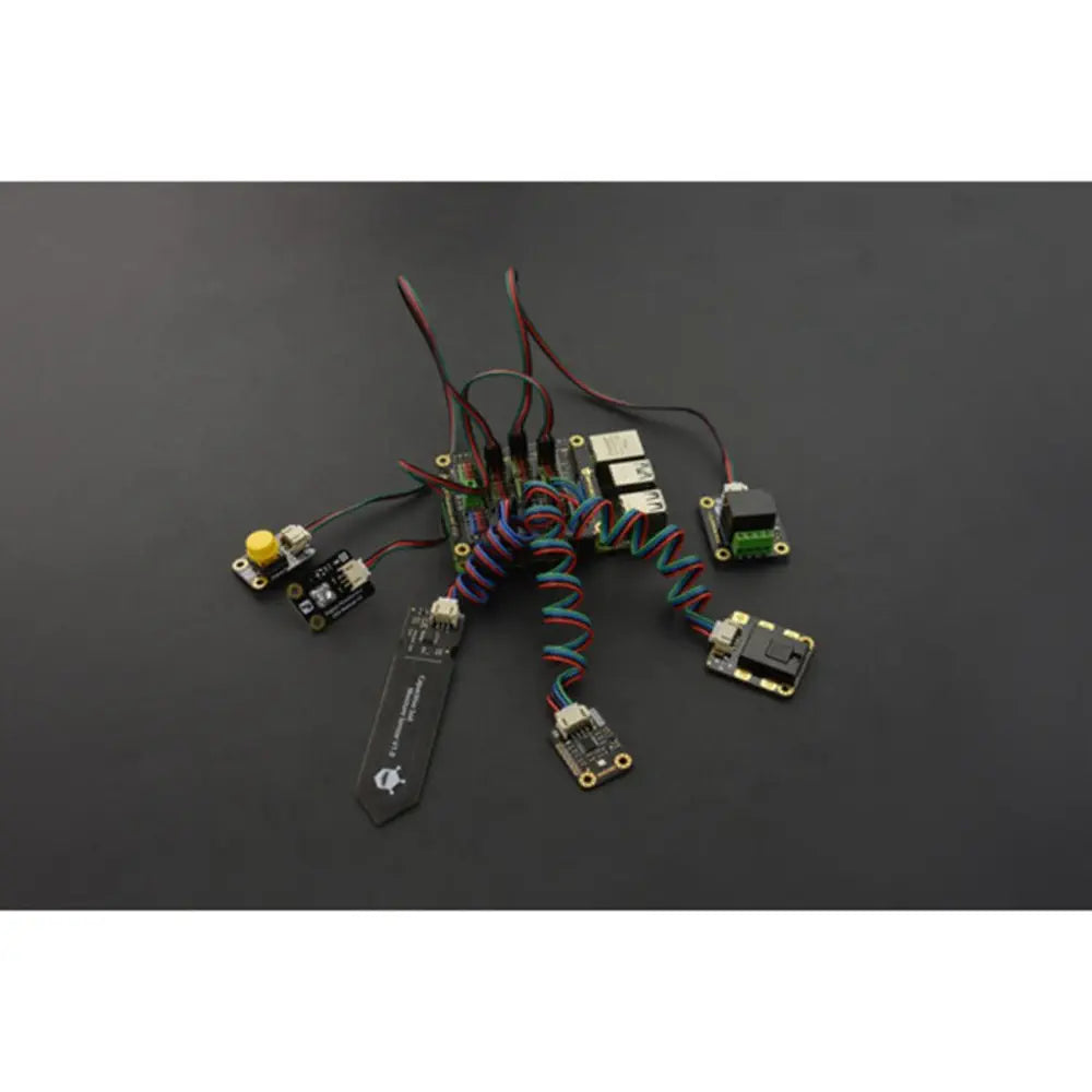 DFRobot Gravity IO Expansion HAT for Raspberry Pi 4B/3B+ - RobotShop