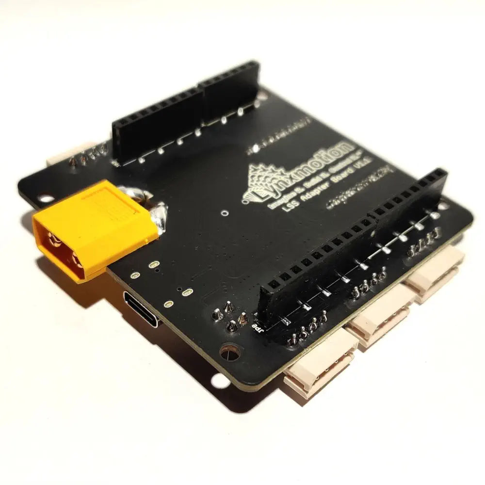 Lynxmotion SES-V2 LSS Adapter Serial & Power Distribution Board (LSS-ADA) - RobotShop