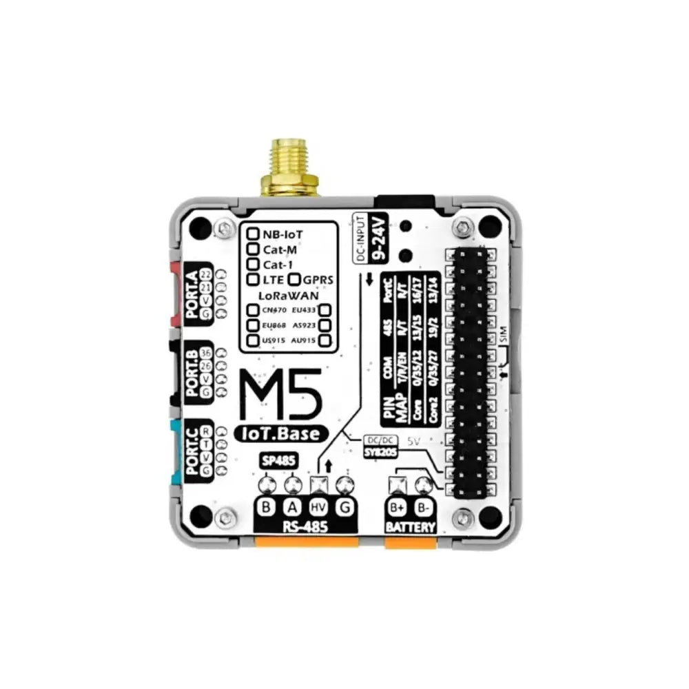 M5Stack IoT Base w/ CAT-M Module (SIM7080G) - RobotShop