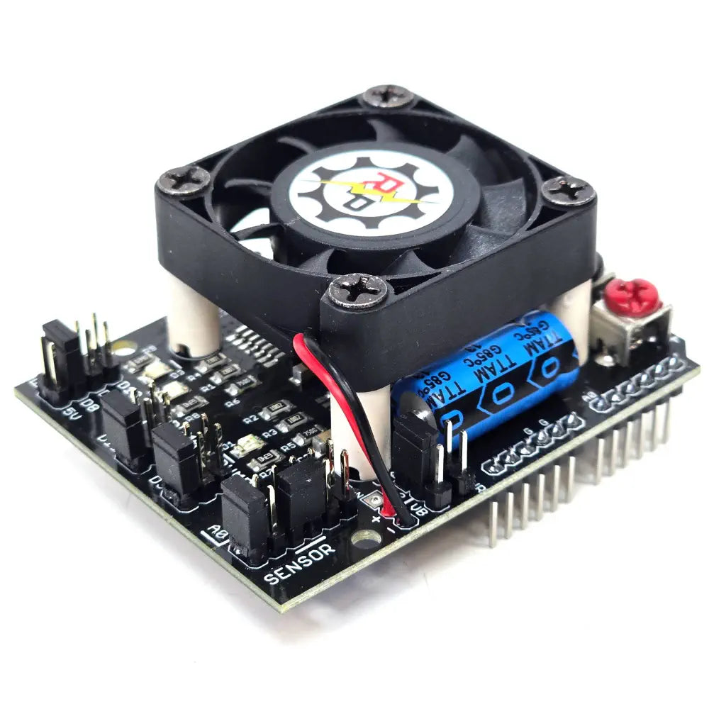 Controlador de Motor H-Bridge de Canal Dual MegaMoto para Arduino 35A, 6-35V - RobotShop