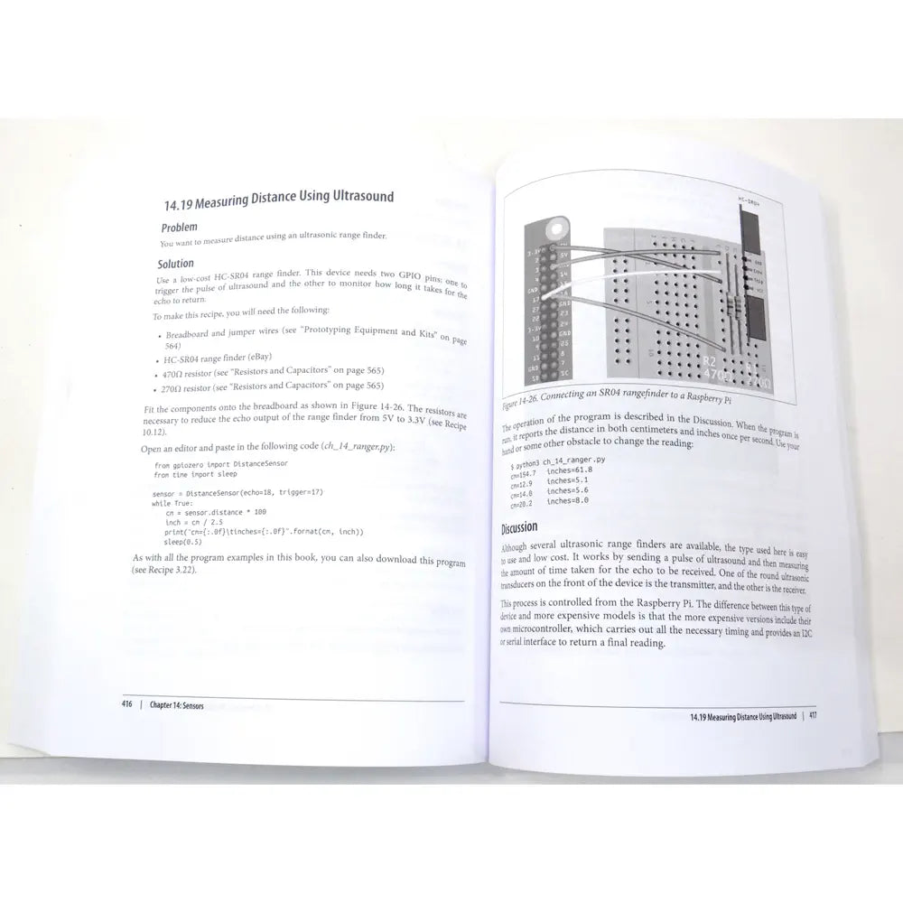 Monk Makes Raspberry Pi Cookbook by Simon Monk (4th Edition) - RobotShop