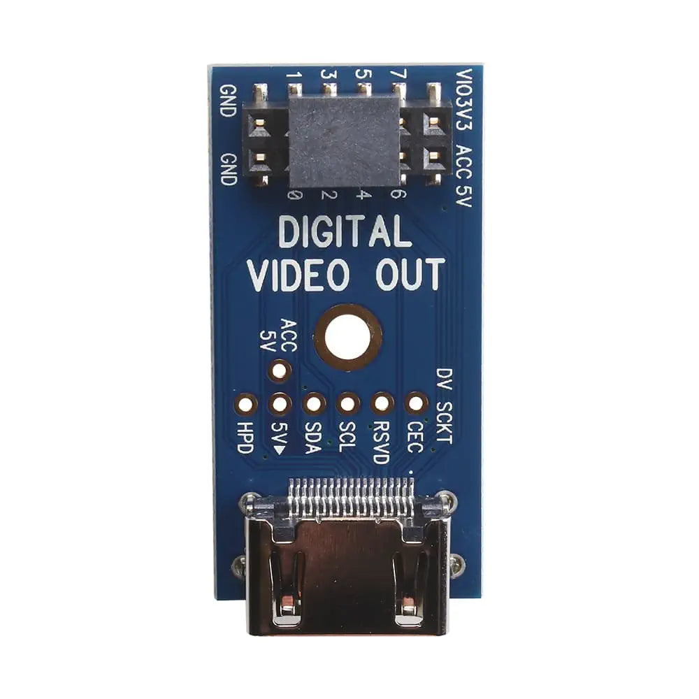 Parallax P2 Eval Digital Video Out Add-on Board - RobotShop