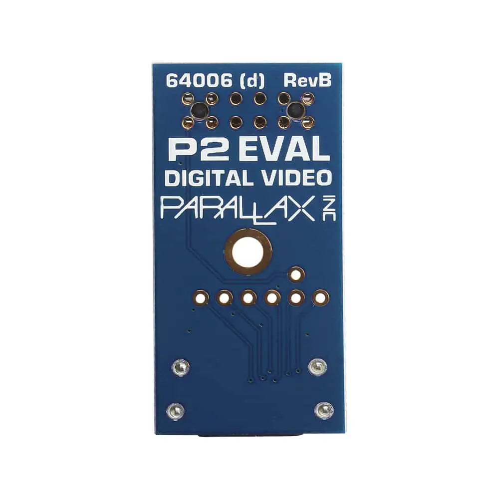 Parallax P2 Eval Digital Video Out Add-on Board - RobotShop