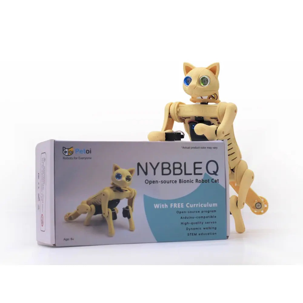 Petoi Nybble Q Robot Cat Construction Kit w/ Lite Servos - RobotShop