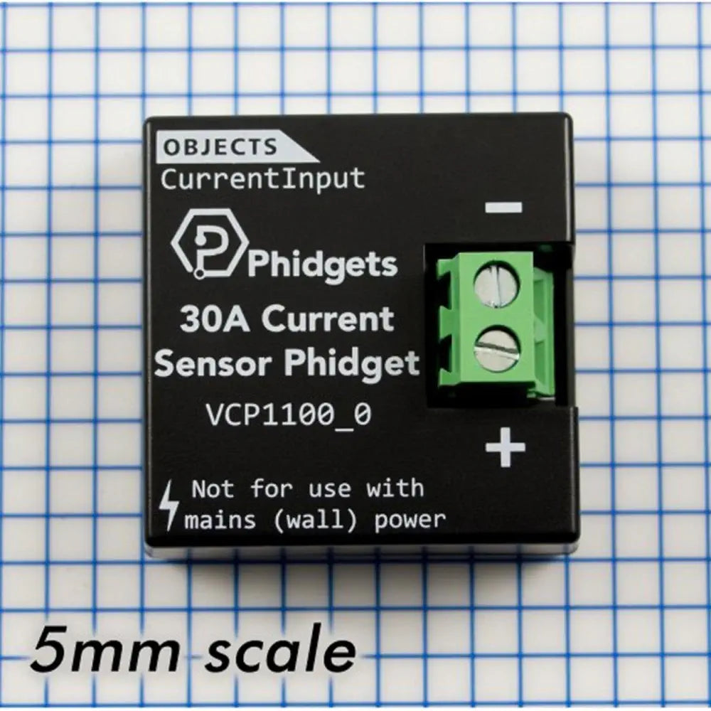 Phidget VINT 30A Current Sensor - RobotShop