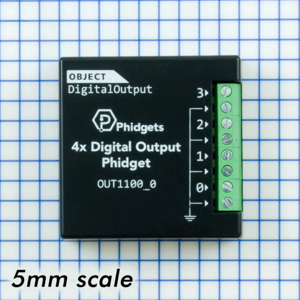 Phidget VINT 4 Digital Output Module - RobotShop