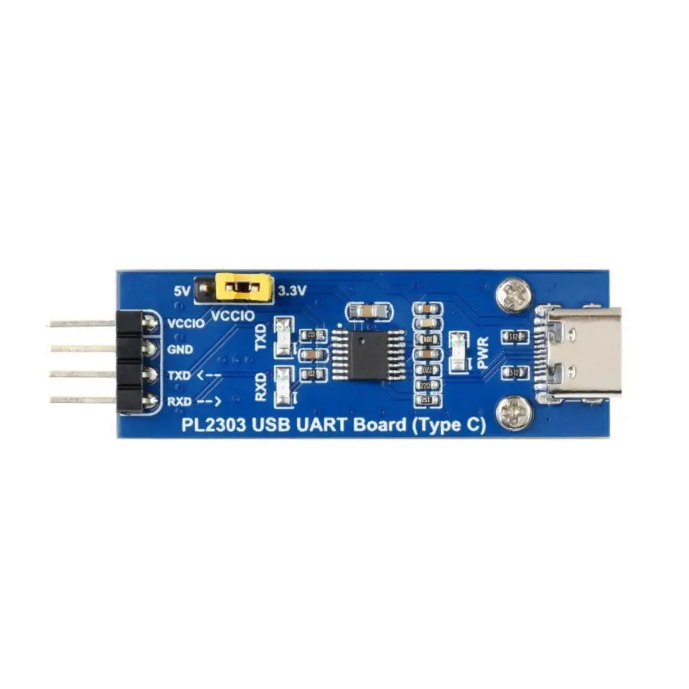 PL2303 USB UART Board (Type C), USB to UART (TTL) Communication Module, USB-C - RobotShop