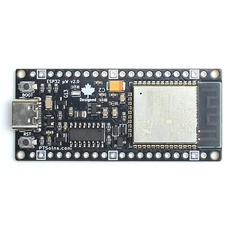 PTSolns ESP32 microWatt Development Board Microcontroller - RobotShop