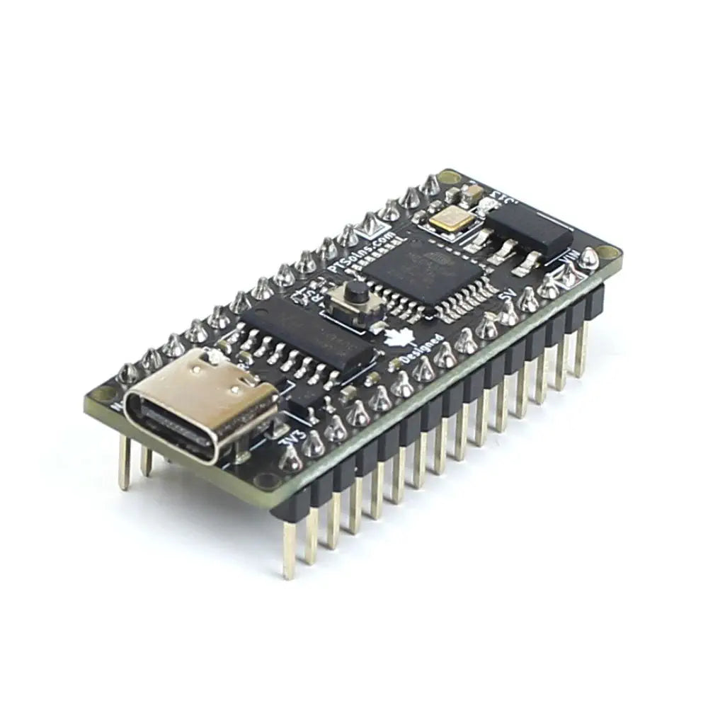 PTSolns Nano Flip Microcontroller based on ATmega328P Arduino Nano Compatible - RobotShop