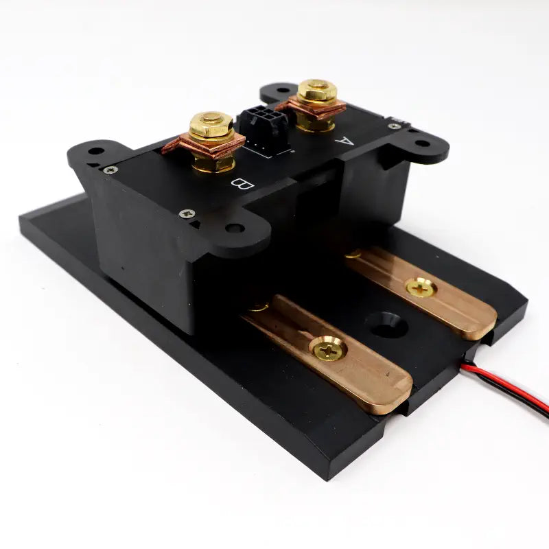 RoboPad Charging Kit w/ Base and Collector (90mm wide, 100A) - RobotShop