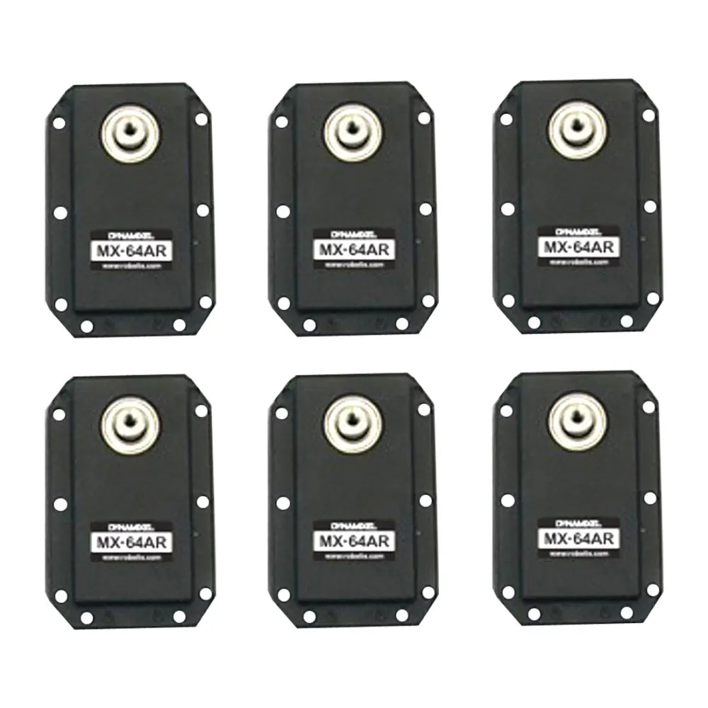 ROBOTIS DYNAMIXEL MX-64AR 6pcs Bulk Smart Servo Actuator - RobotShop