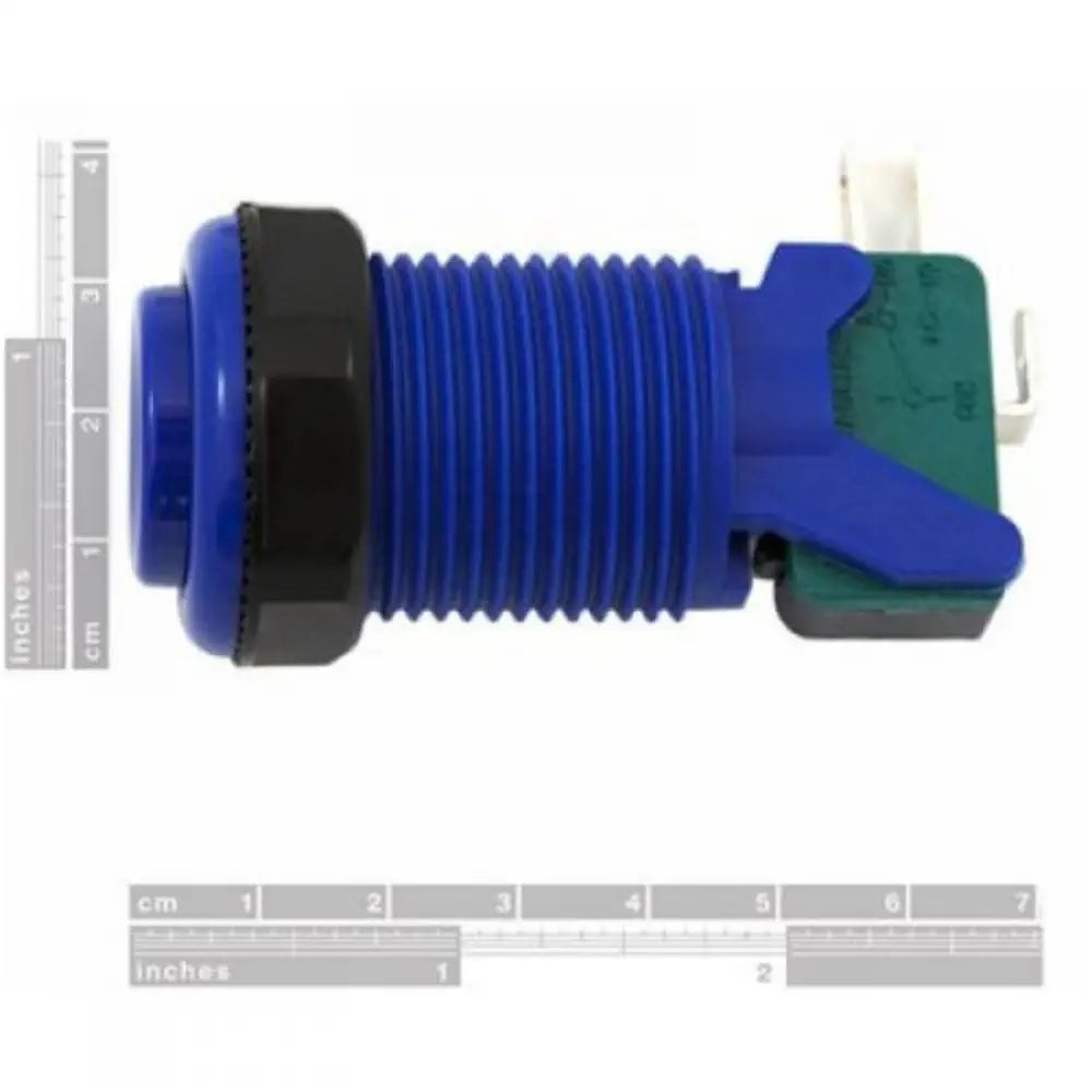 Concave Button - Blue - RobotShop