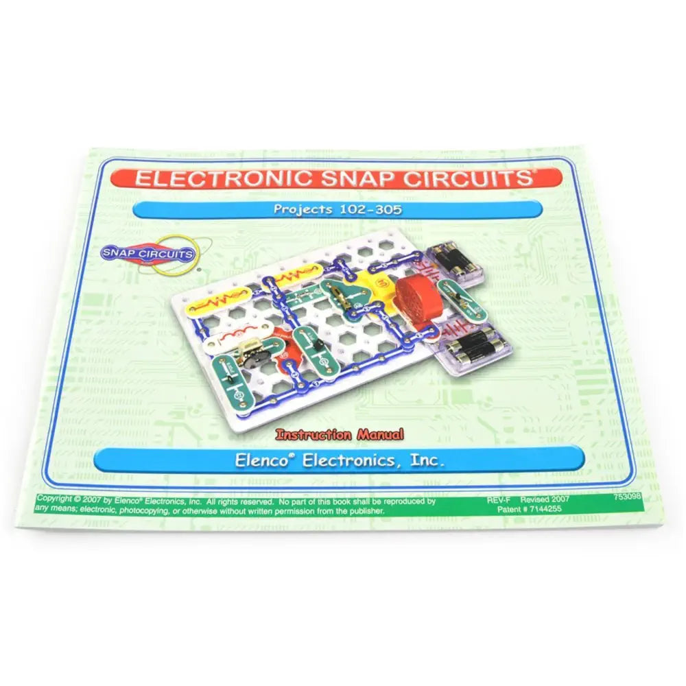 Manual de Snap Circuits para Proyectos 102-305 - RobotShop