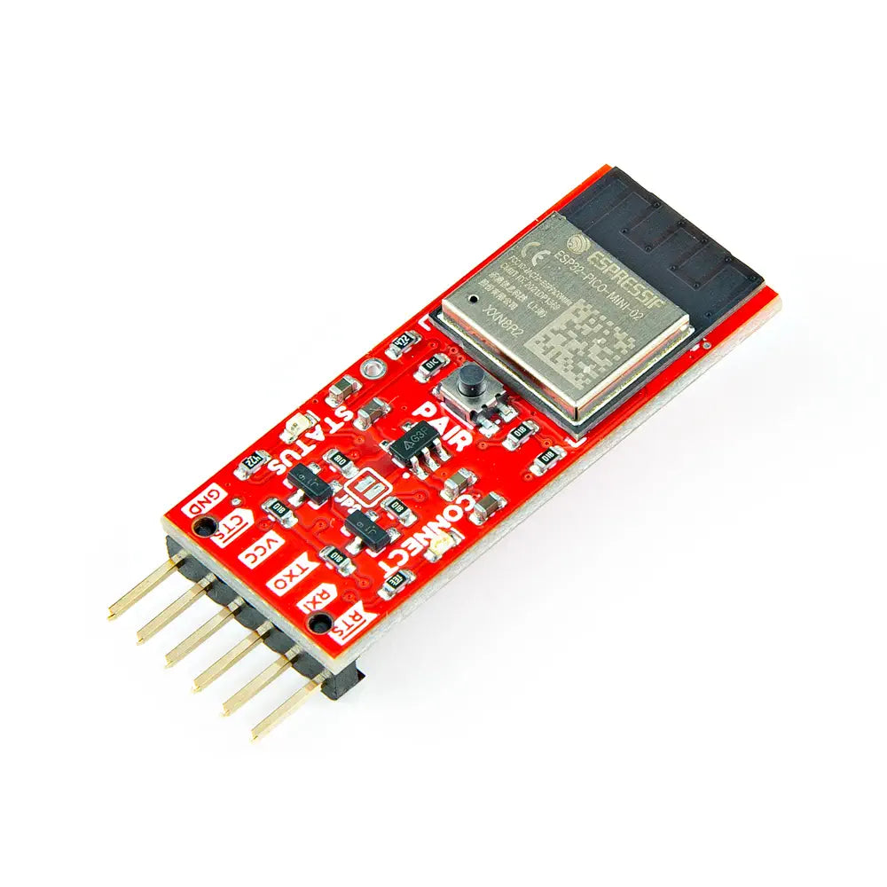 SparkFun BlueSMiRF V2 - Bluetooth Serial UART Link w/ Headers (3.3V-5V) - RobotShop