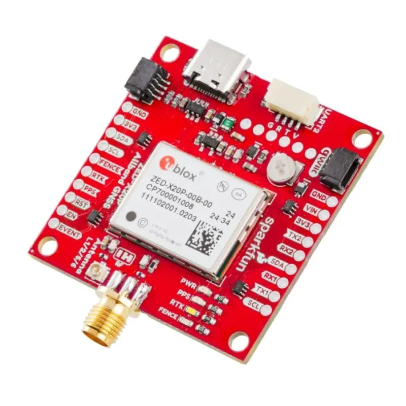 SparkFun Allband GNSS RTK Breakout - ZED-X20P (Qwiic) - RobotShop