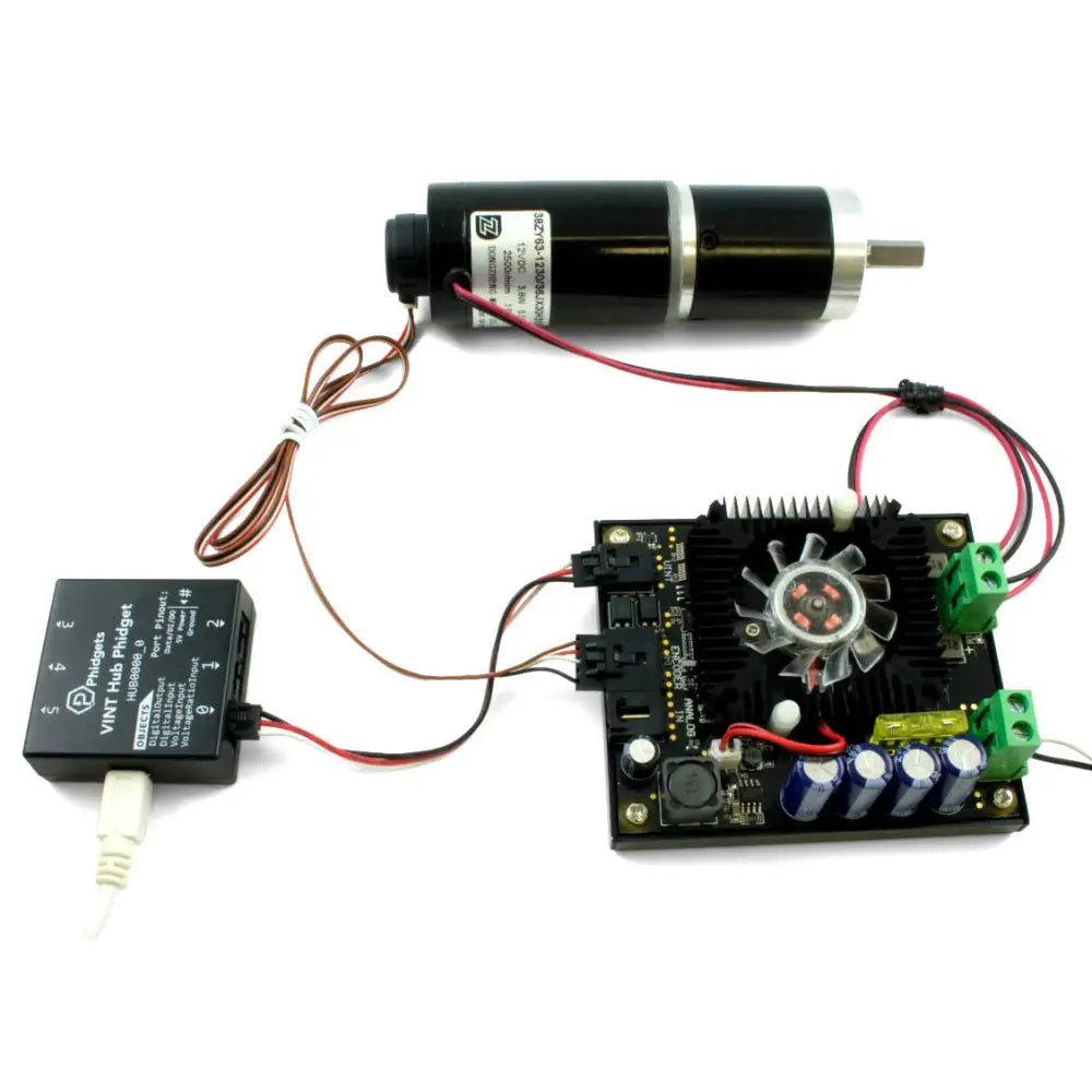 Phidgets VINT 25A, 8-30V Single DC Motor Controller - RobotShop