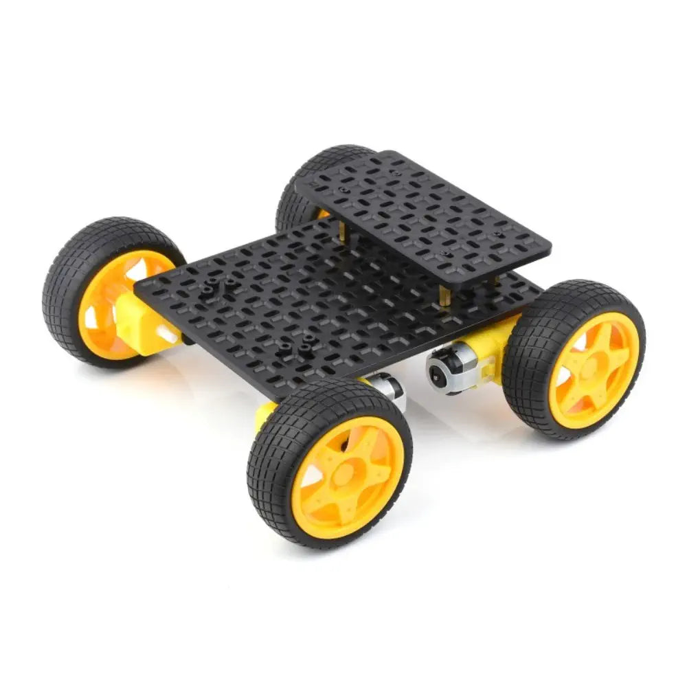 Kit de Chasis de Robot Móvil Inteligente Waveshare Robot-Chassis Series (Ruedas Normales, Chasis ...