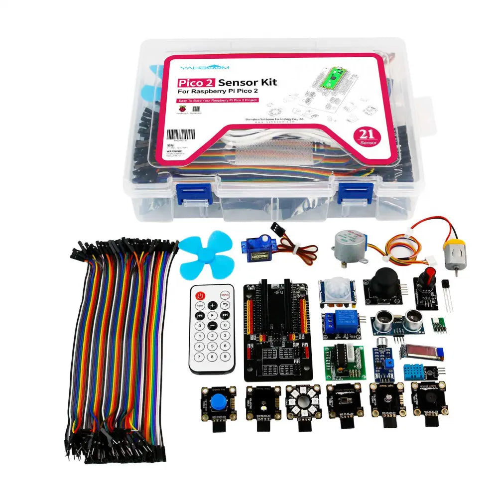Yahboom sensor kit for Raspberry Pi Pico 2(Get Started with MicroPython ...
