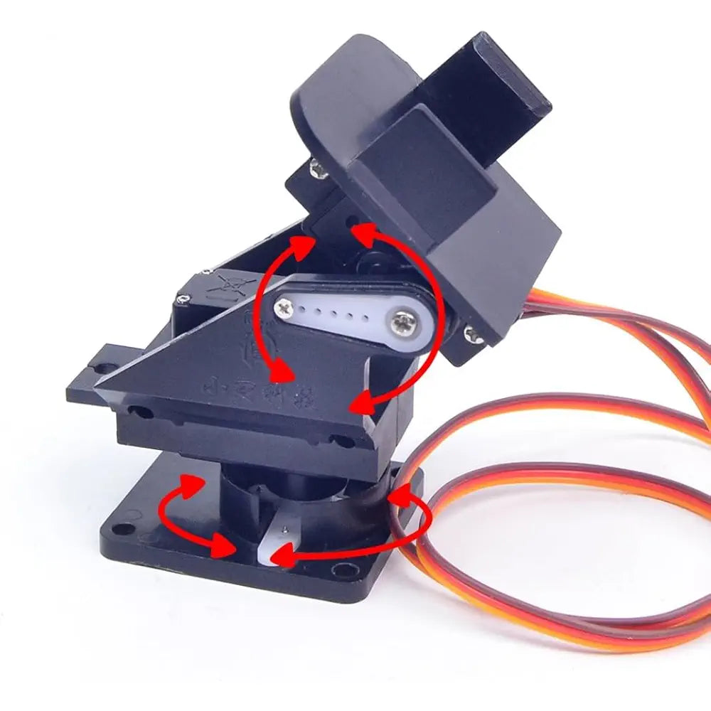 Mini Pan-Tilt Kit Camera Platform - Assembled with Micro Servos, Anti ...