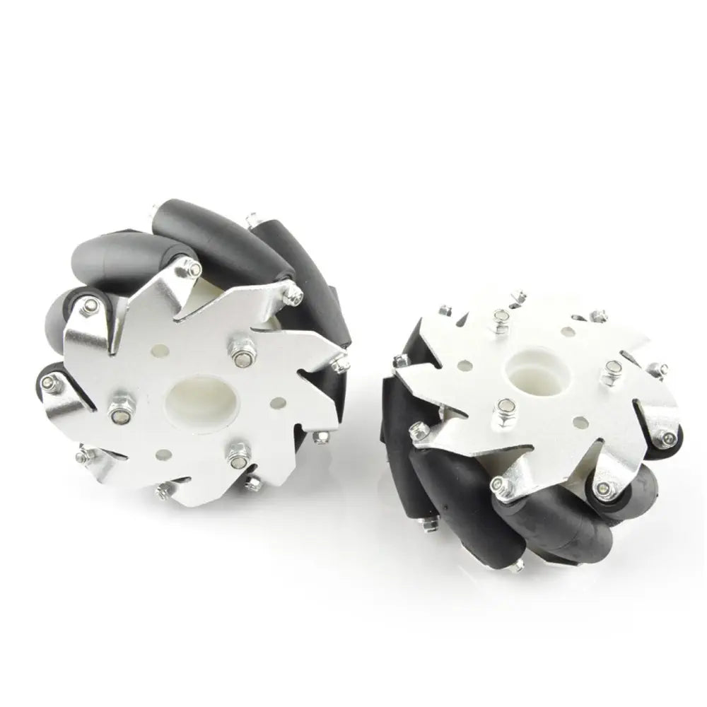 100mm Mecanum Wheel Set (2x Left, 2x Right) - RobotShop