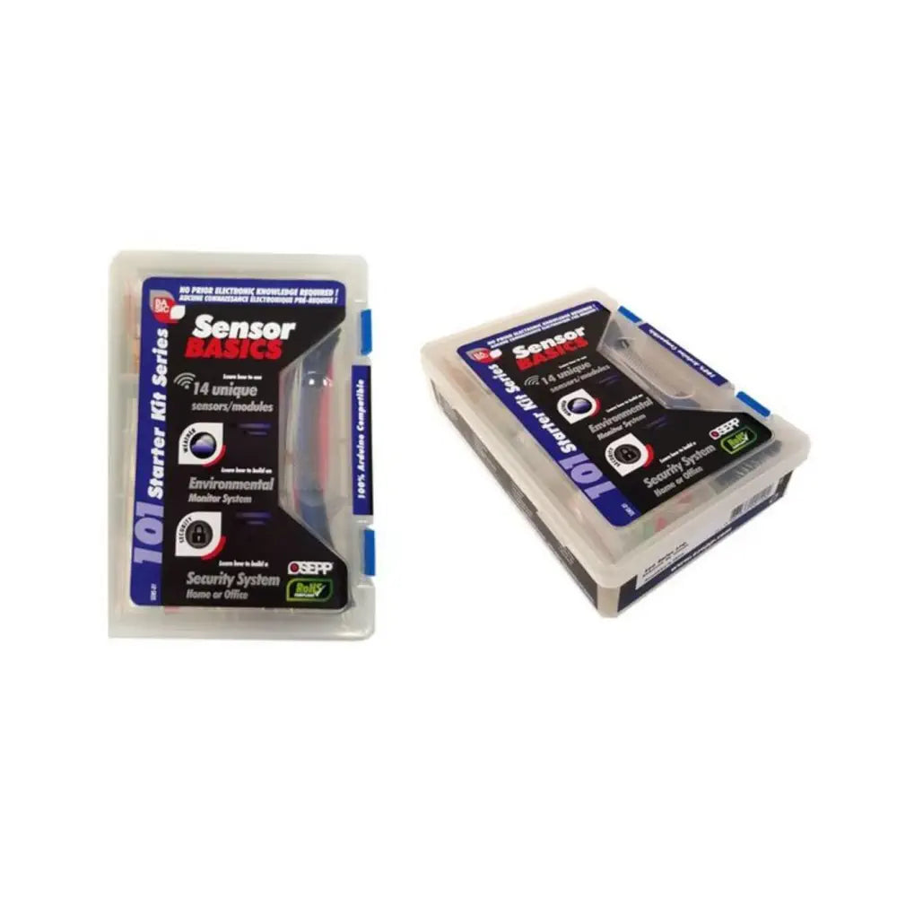 101 Sensor Basics Starter Kit - RobotShop