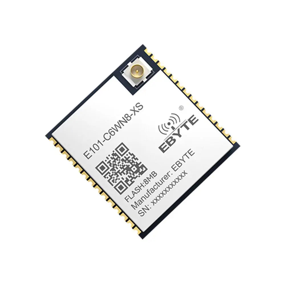 E101-C6WN8-XS Dual-mode ble WiFi module with built-in ESP32-C6 series ...