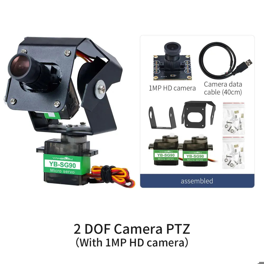 2DOF Camera Platform--with 1MP HD camera - RobotShop