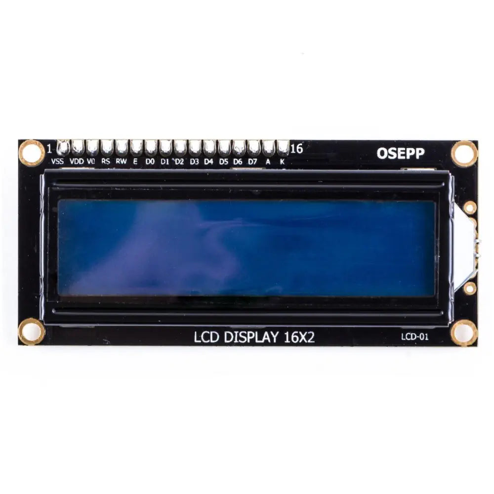 16 x 2 LCD Display Panel Module - RobotShop