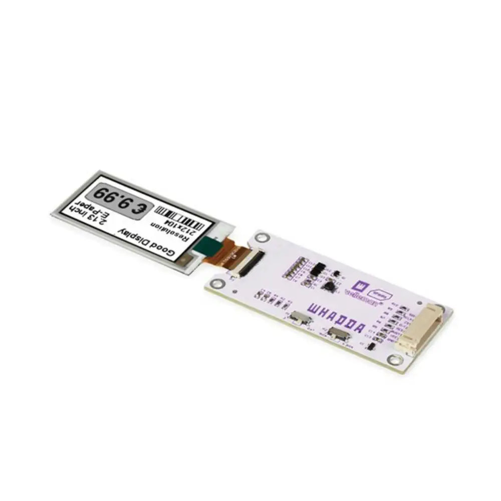 2.13 Inch E-ink Display Module (Black/White) - RobotShop