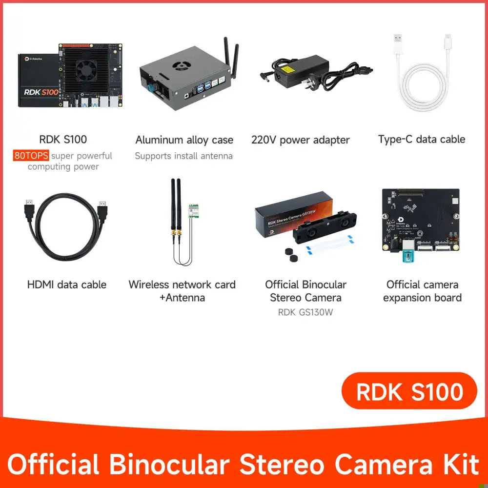D-Robotics RDK S100 Development Board 80TOPS Computing Power BPU ...