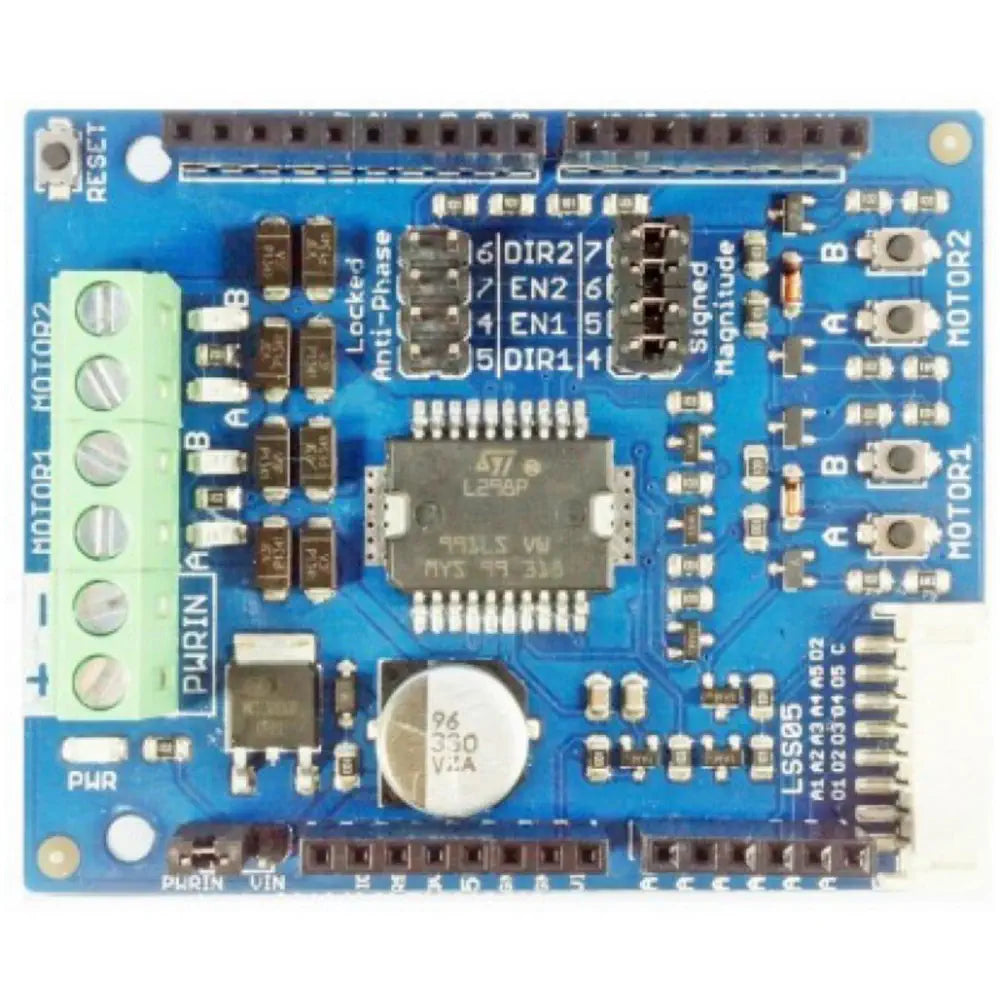 Protector Controlador de Motor Cytron 2A CC Arduino - RobotShop