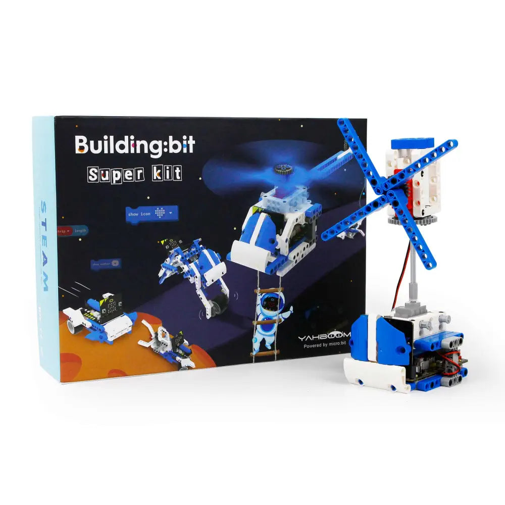 Yahboom Micro bit Building Block Robot Kit 16 in 1 STEM Projects DIY ...