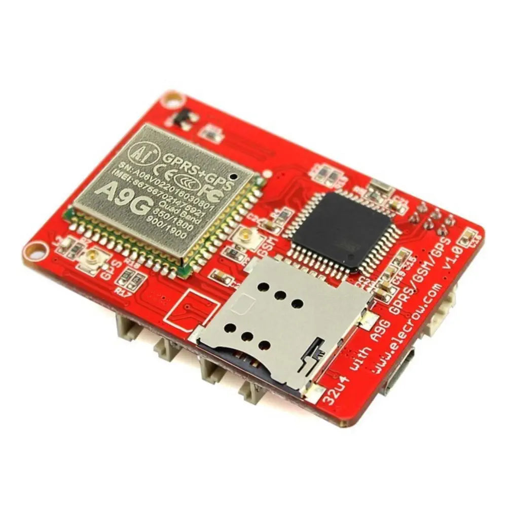 Elecrow 32u4 w/ A9G GPRS GSM GPS Board - RobotShop