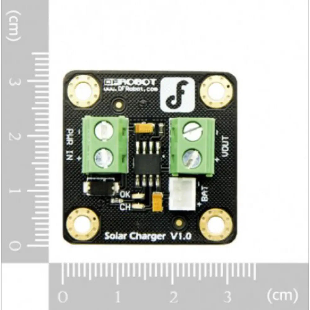 3.7V 500mA Solar LiPo Battery Charger - RobotShop