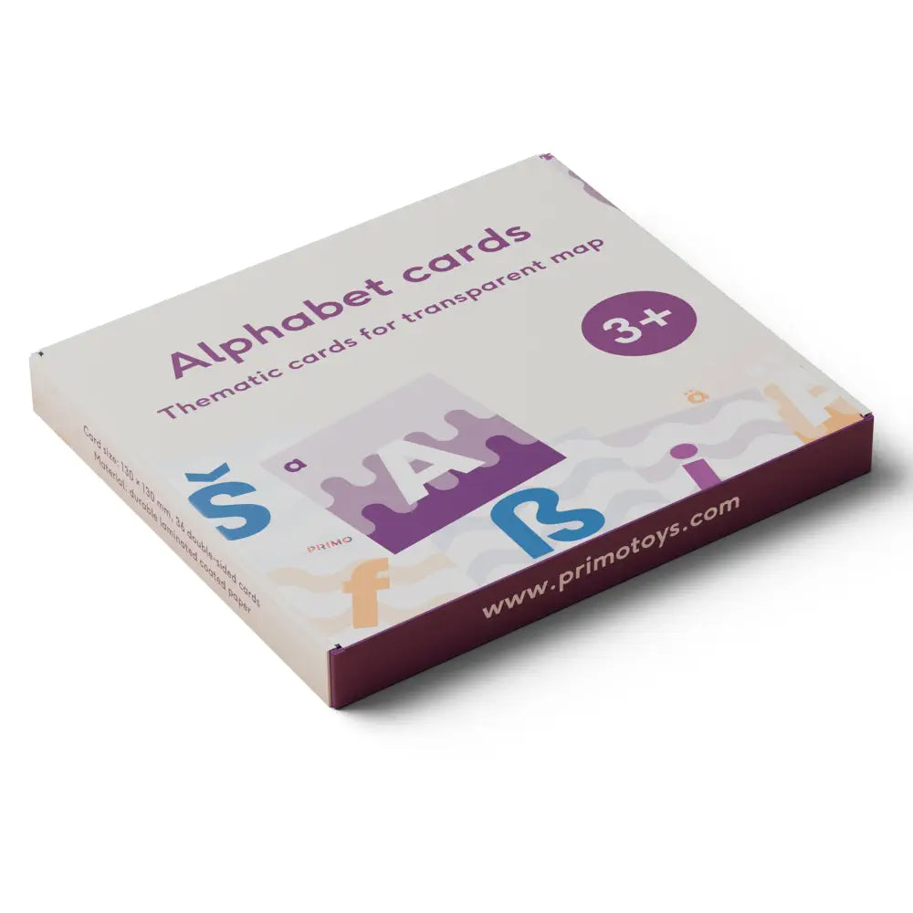 Primo Thematic Alphabet Cards for Cubetto Coding Robot Transparent Mat ...