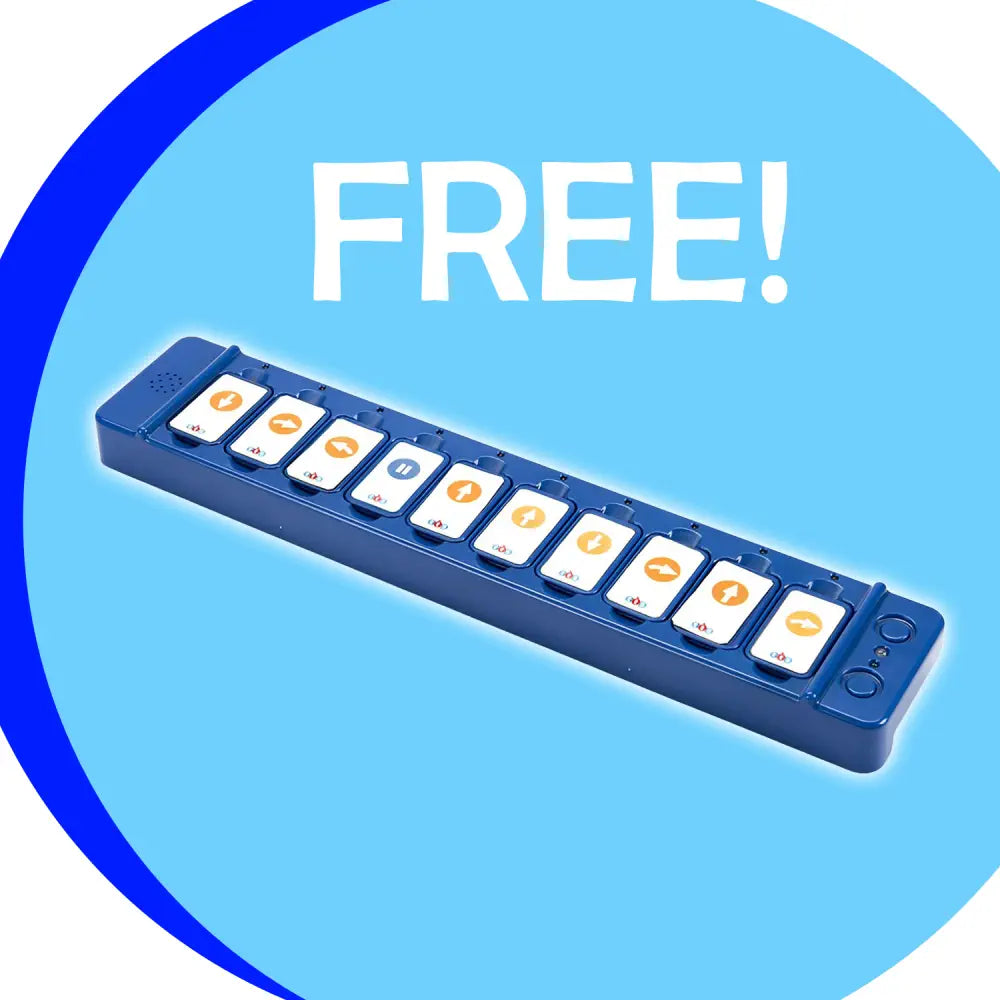 TTS Blue-Bot Classroom Bundle Programmable Robot with FREE Tactile Code ...