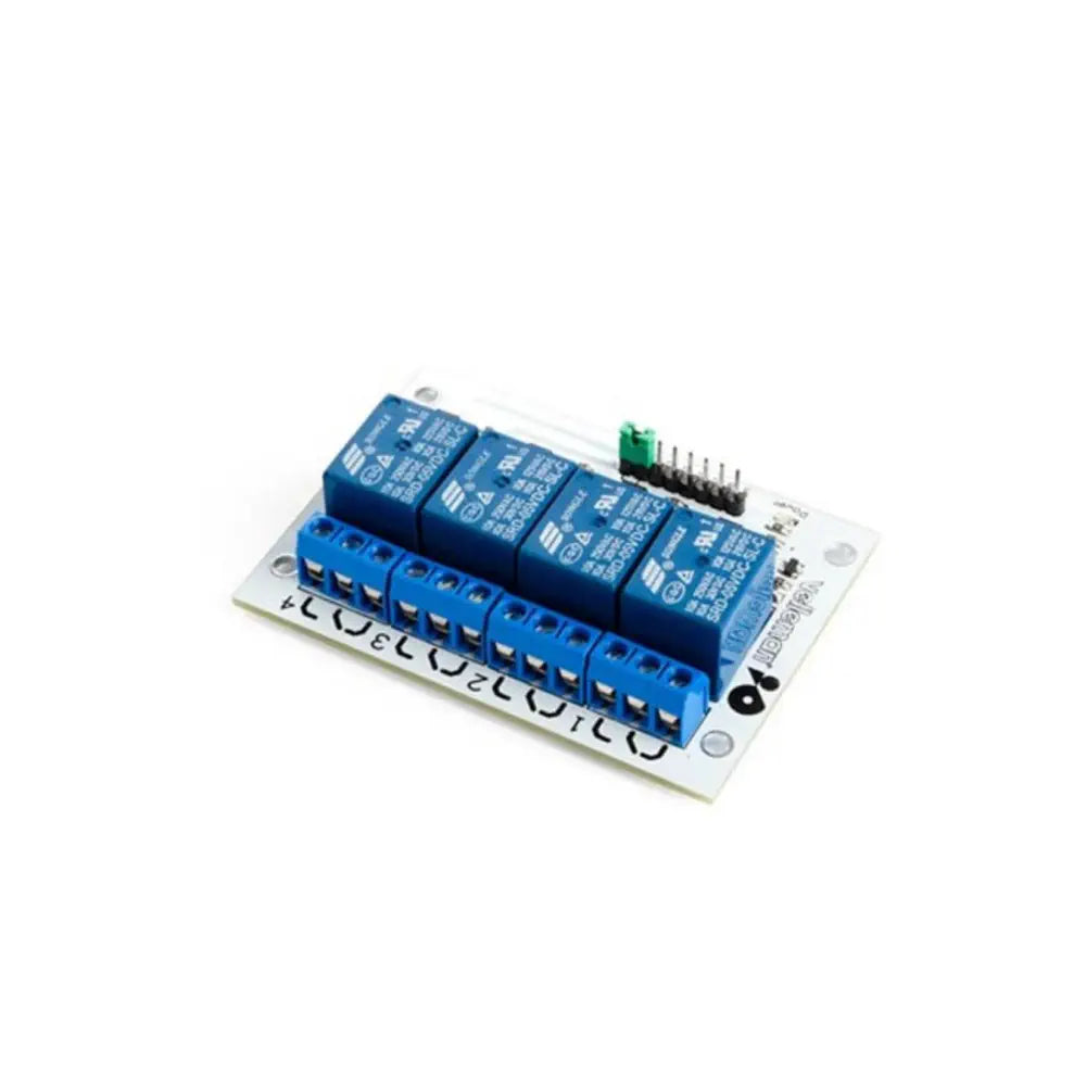 4-Channel Relay Module - RobotShop