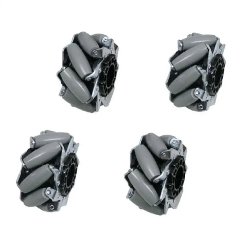 4" Mecanum HD Wheel Set (2 Left, 2 Right) - RobotShop